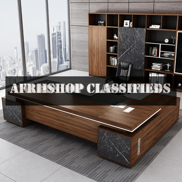 Workstation Desk: 1.8M L-Shape, Drawers, Office Setup - Afriishop ...