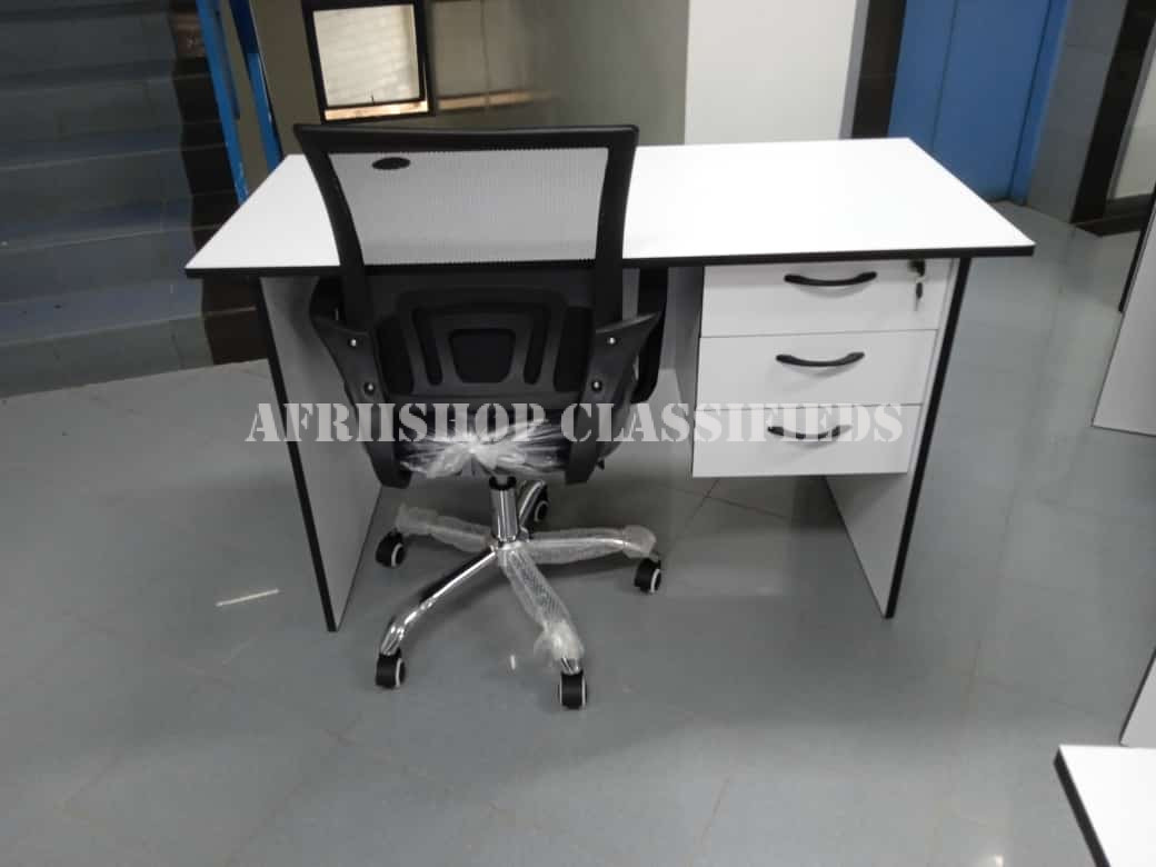 Office Desk; 1.2 M Desk & Chair Study Office Set – Afriishop Kenyan ...
