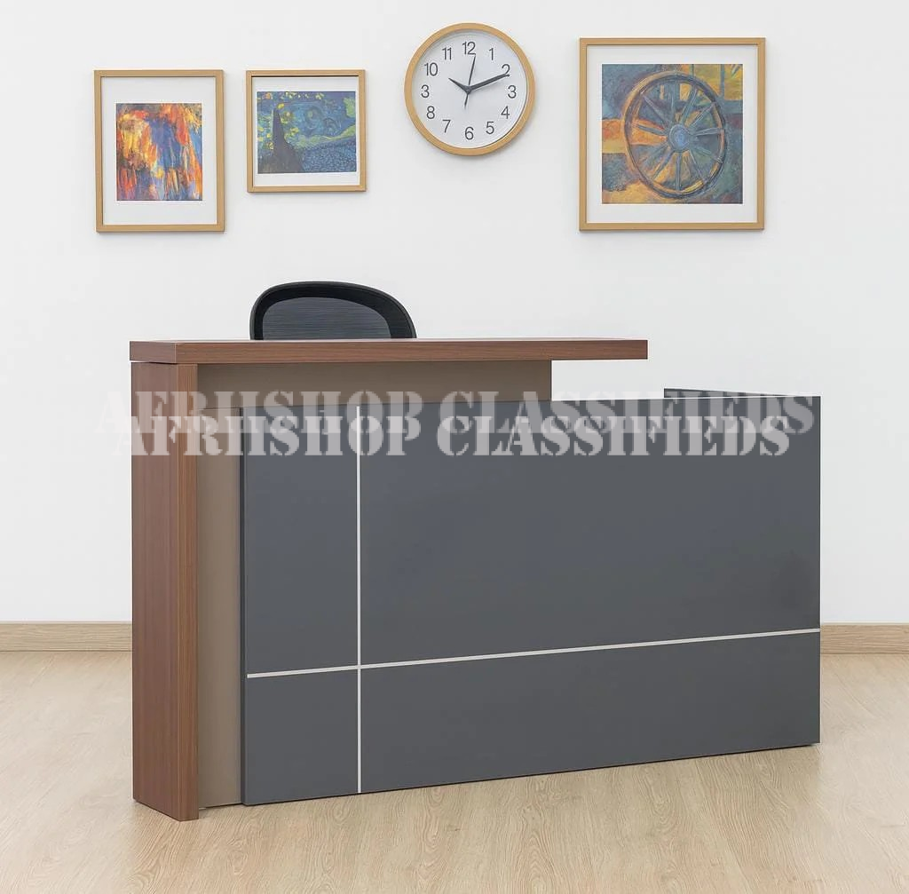 Reception Desk ; Front Office Reception Office Desk - Afriishop Kenyan ...