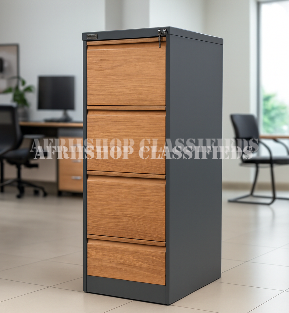 Office Cabinet : Vertical 4-Drawer Office Cabinet - Afriishop Kenyan ...