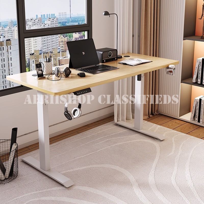 Office Electric Desk ; 1.4M Electric Standing Computer Desk - Afriishop ...