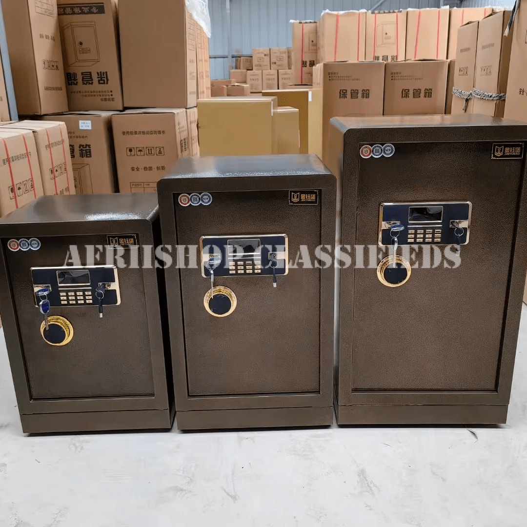 Fireproof Safe; 80 KG's Electric Fireproof Safe Storage Cabinet ...