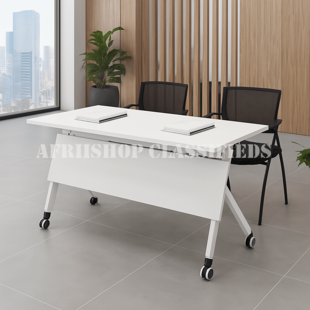 Foldable Table; 1.2M Foldable Office Training Table - Afriishop Kenyan ...