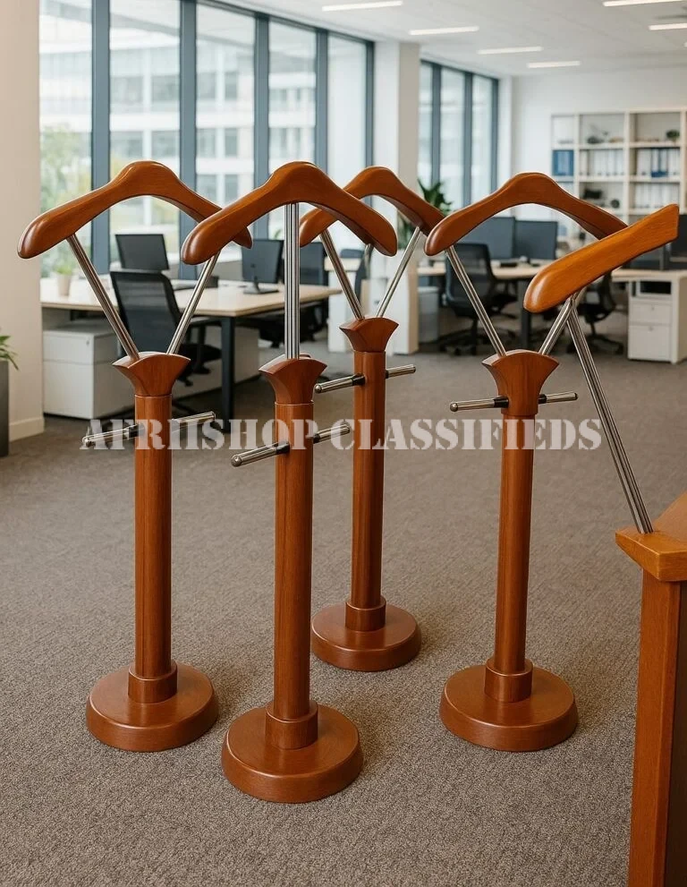 Office Hangers: Mahogany Office Coat Hanger - Afriishop Kenyan Classifieds